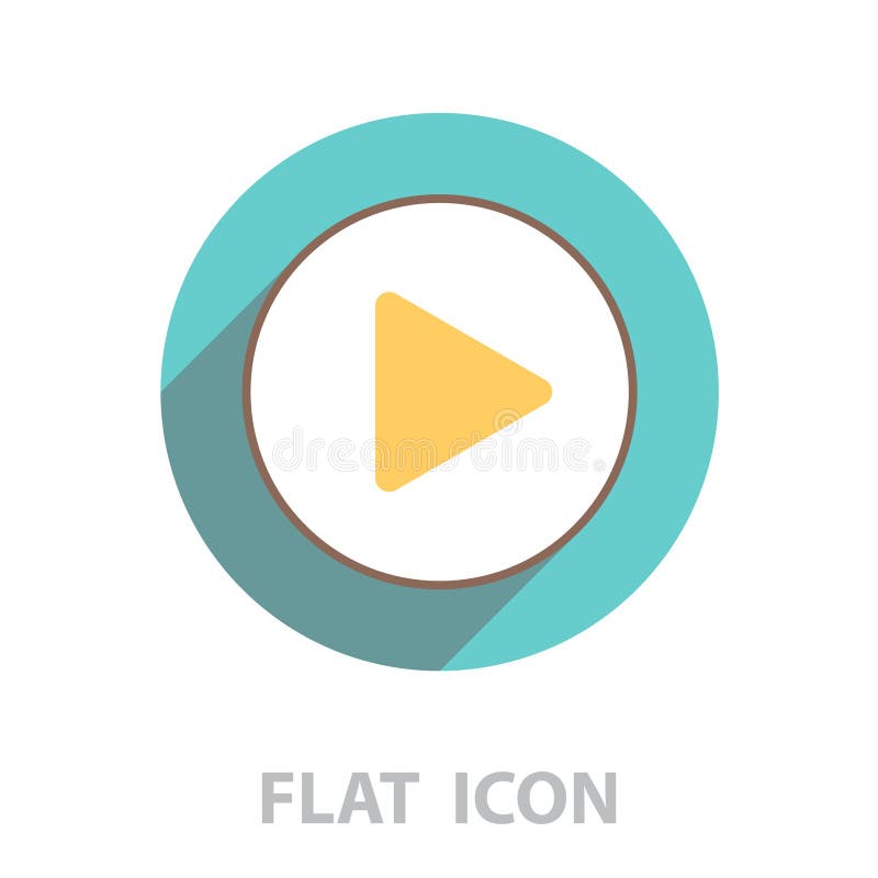 Play line icon. vector stock vector. Illustration of active - 152770087