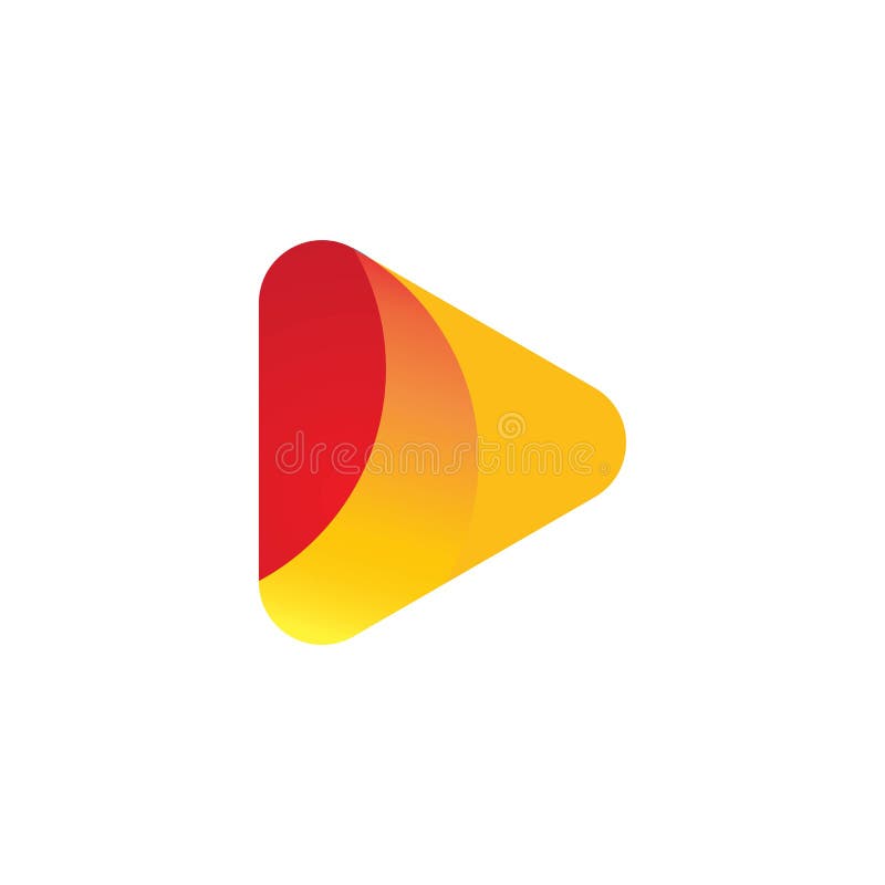 Play logo vector stock vector. Illustration of player - 187149979