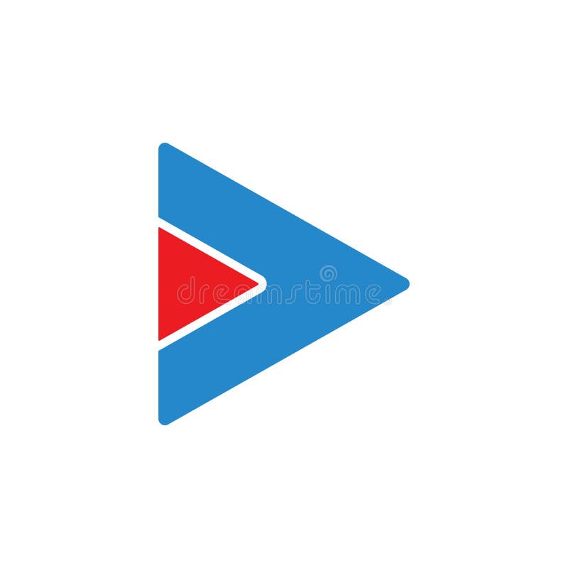 Play logo vector stock vector. Illustration of abstract - 219499328