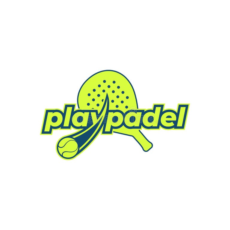 Cheerful Padel Logo Stock Illustrations – 3 Cheerful Padel Logo Stock ...
