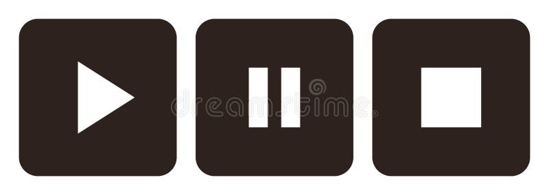 Start Pause Stop Button Stock Illustrations – 3,917 Start Pause Stop ...