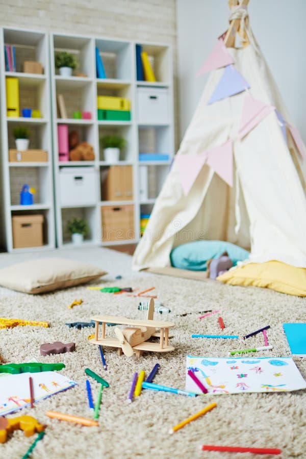 Play room stock photo. Image of group, handmade, creativity - 71961202