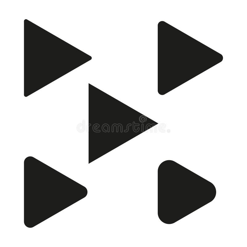 Play, Start Button Icon. Vector Illustration Stock Vector ...