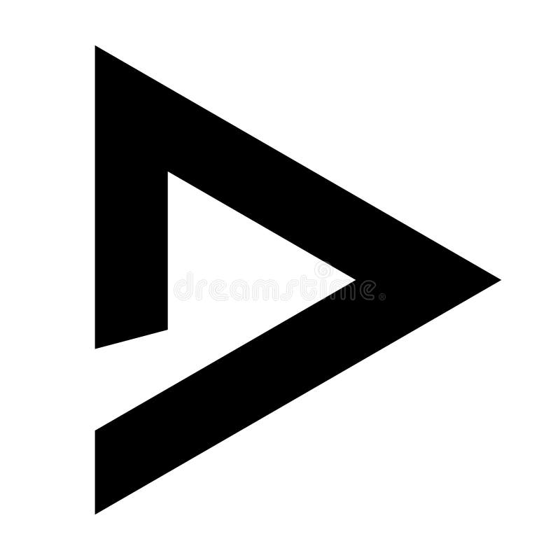 Play, Start Button Icon Vector Illustration Stock Vector - Illustration ...