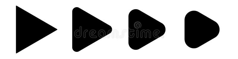 Play Start Pause and Stop Buttons Stock Vector - Illustration of design ...