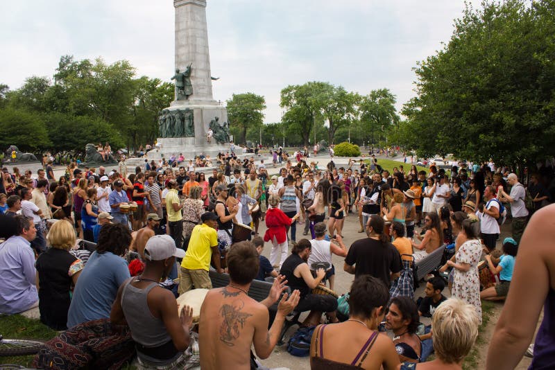 Play tam-tam. editorial image. Image of party, summer - 20262060