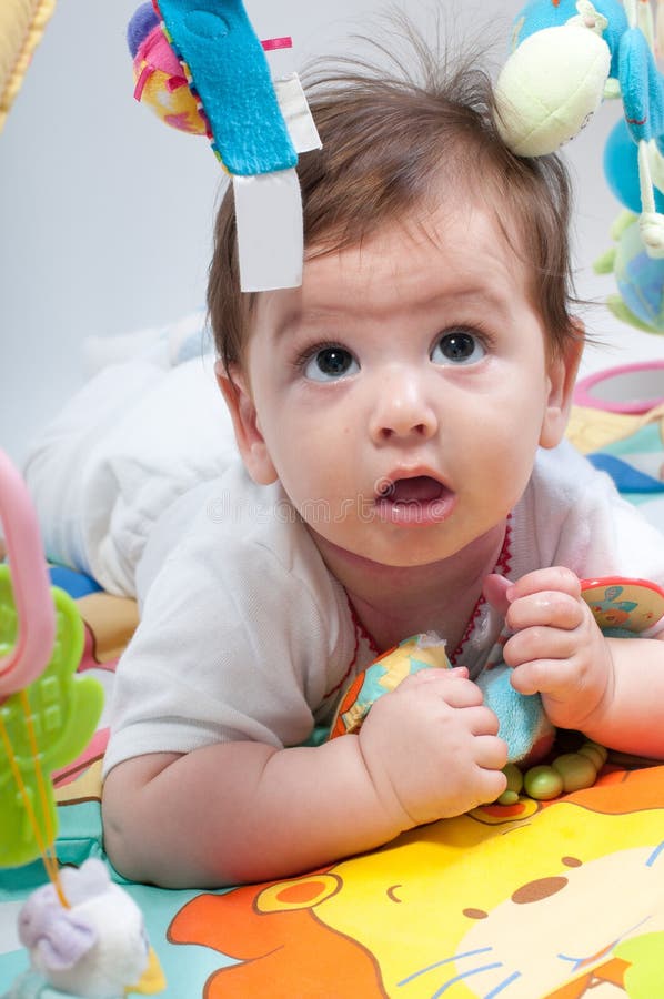 Play time stock photo. Image of baby, playing, wonder - 43402772