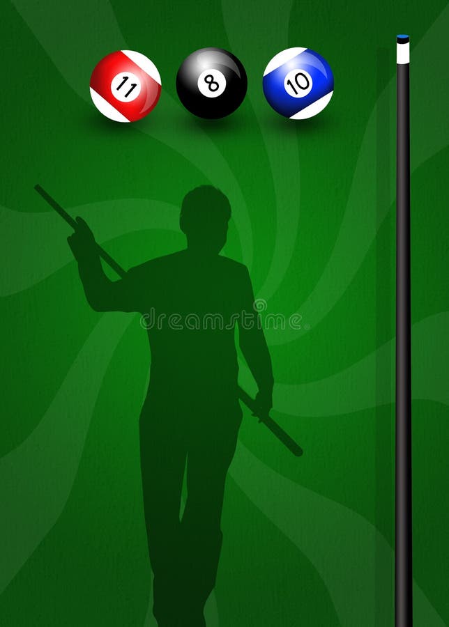 Pool Player Winner stock vector. Illustration of symbol - 85845986