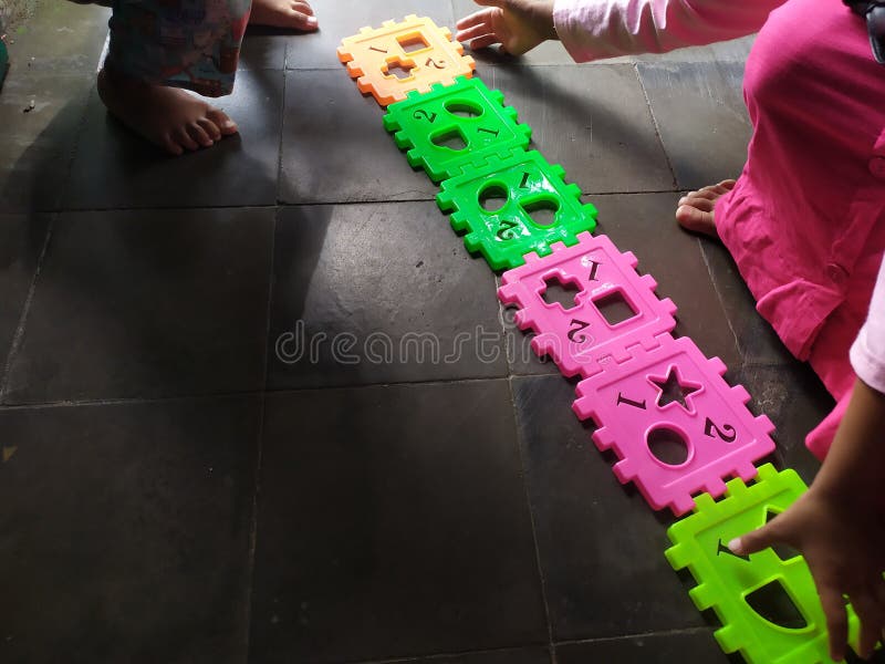 Play toy together stock image. Image of number, together - 208465327