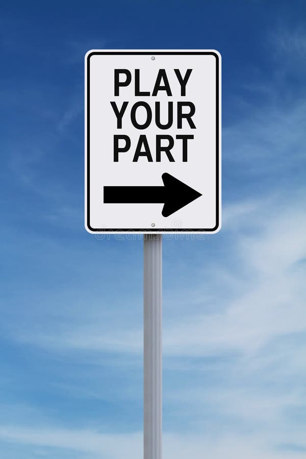 Play Your Part stock photo. Image of contribute, street - 47898068