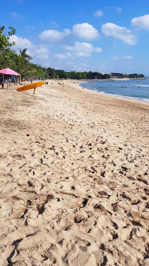 Playa de arena de bali imagen de archivo. Imagen de bali - 175906407