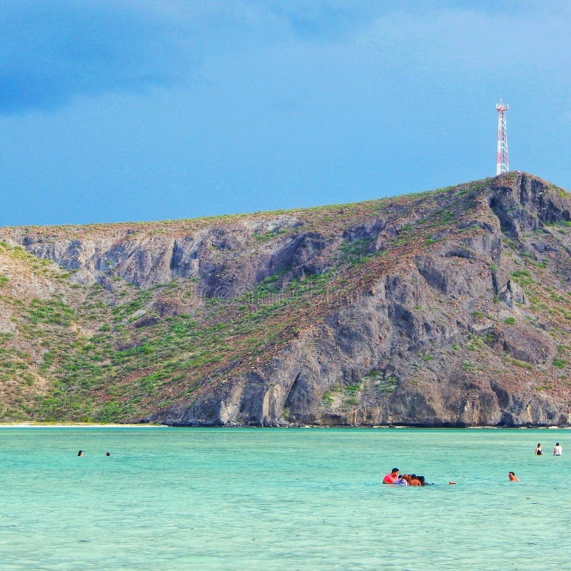 Bahía de Balandra imagen de archivo. Imagen de coastline - 4447791