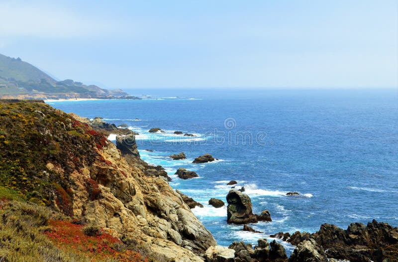 Playa de California imagen de archivo. Imagen de embarcadero - 130328319
