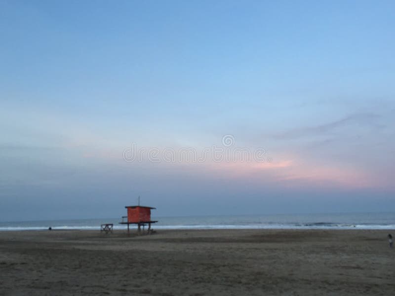Playa de carilo foto de archivo. Imagen de océano, exterior - 229629594