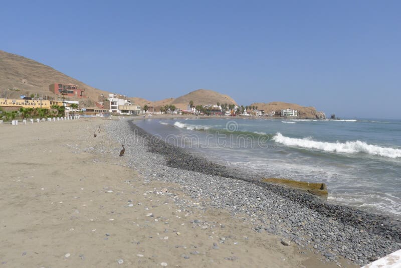 Playa De Cerro Azul De Lima Perú Fotos de stock - Fotos libres de ...