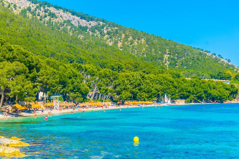 Playa De Formentor, Mallorca, Spain Stock Photo - Image of playa ...