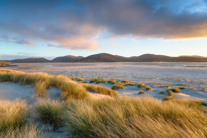 Playa De Luskentyre En La Isla De Harris Foto de archivo - Imagen de ...