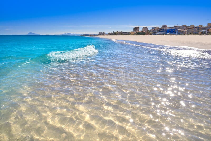Playa De Xeraco Jaraco En Valencia Spain Imagen de archivo - Imagen de ...