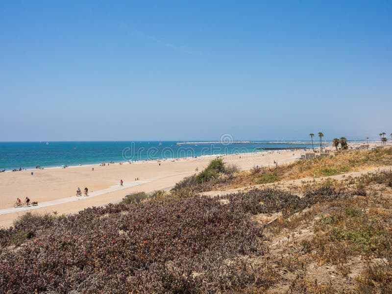 Playa Del Rey beach stock photo. Image of tropical, holiday - 41316994