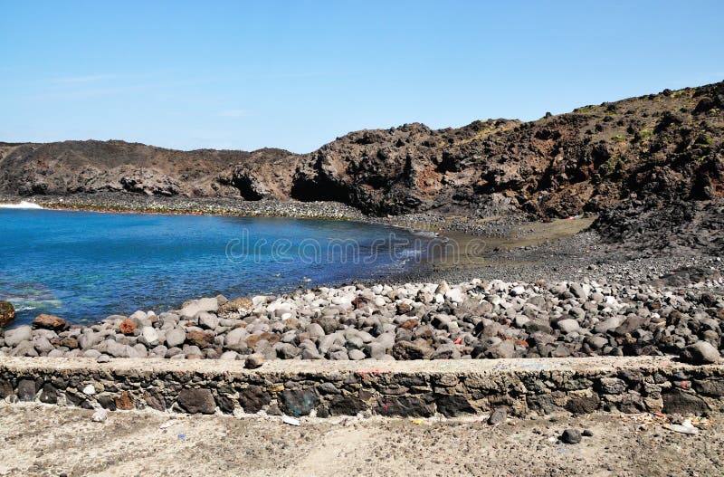 Playa en las salinas imagen de archivo. Imagen de isla - 53147715