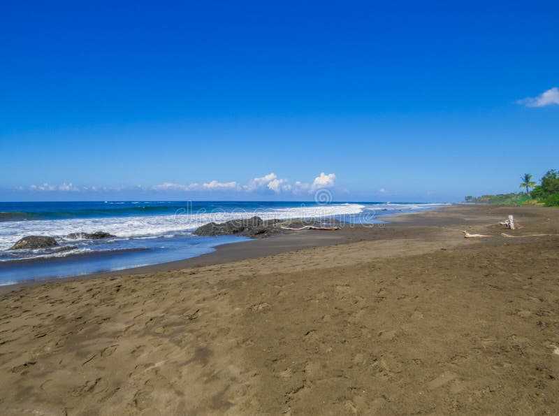 Playa Junquillal, Guanacaste, Costa Rica Stock Photo - Image of holiday ...
