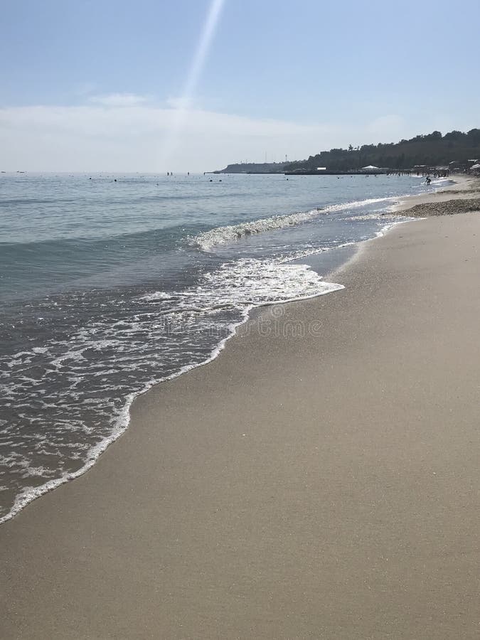 Playa foto de archivo. Imagen de colores, playa, cielo - 177940652