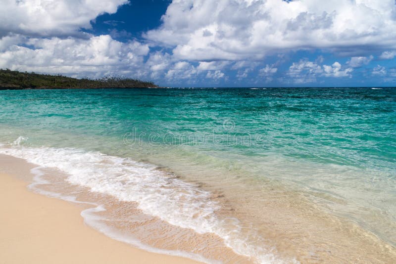 Playa Maguana Beach Near Baracoa, Cu Stock Photo - Image of baracoa ...