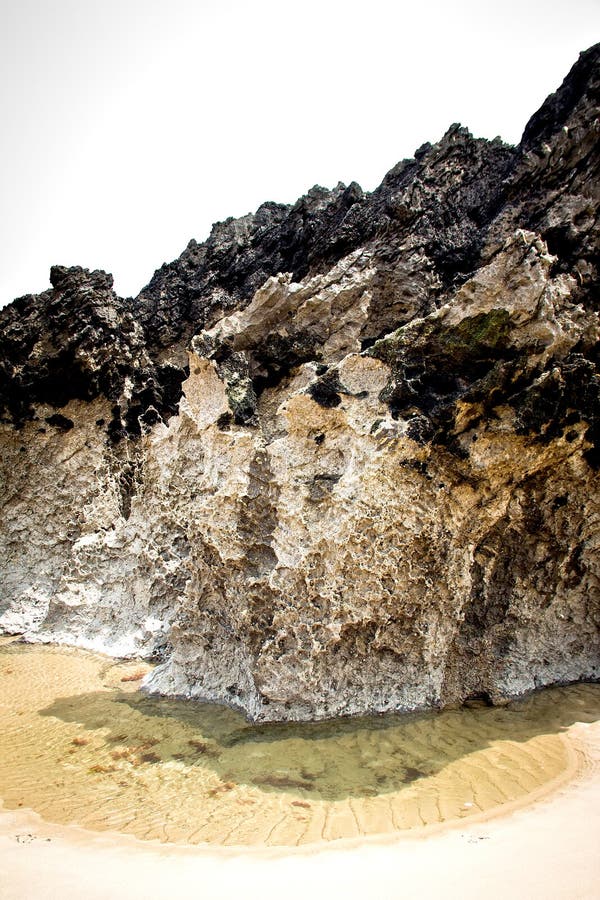 Playa rocosa foto de archivo. Imagen de escénico, europa - 32504366