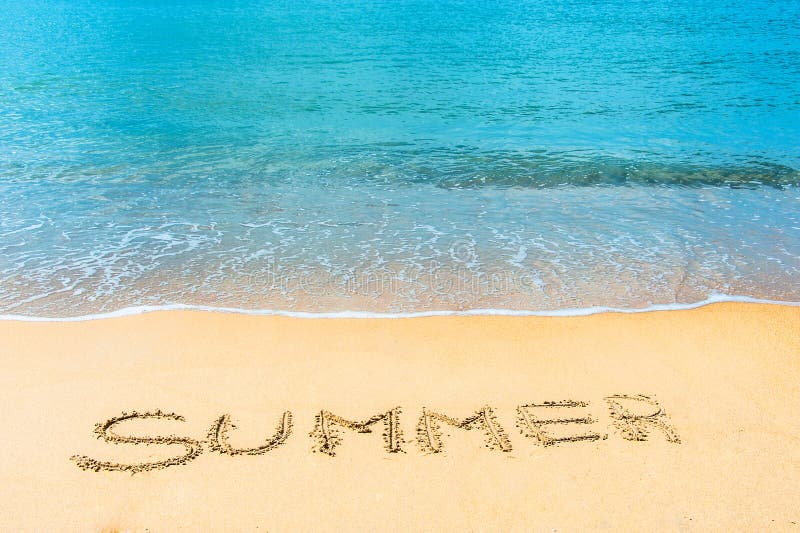 Playa soleada imagen de archivo. Imagen de fondo, paisaje - 39532467