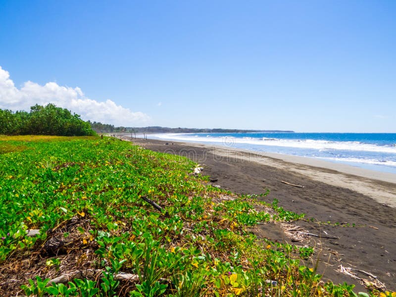 Playa Venado, Guanacaste, Costa Rica Stock Image - Image of playa ...