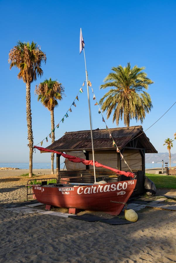 Playas De Pedregalejo in Malaga, Spain Editorial Photo - Image of ...