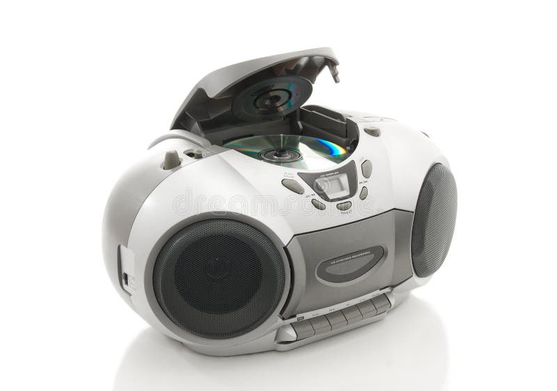 Boom Box stock image. Image of radiogramme, dial, tunes - 273775