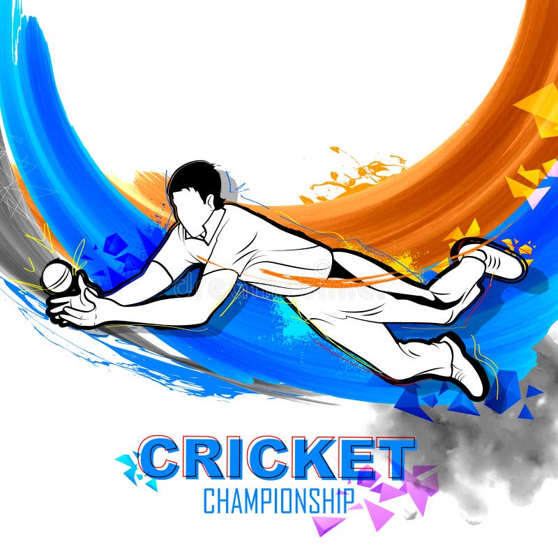 Cricket fielding positions stock vector. Illustration of third - 20324585