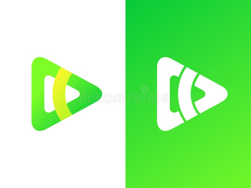 Player Company Logo stock vector. Illustration of template - 208412874