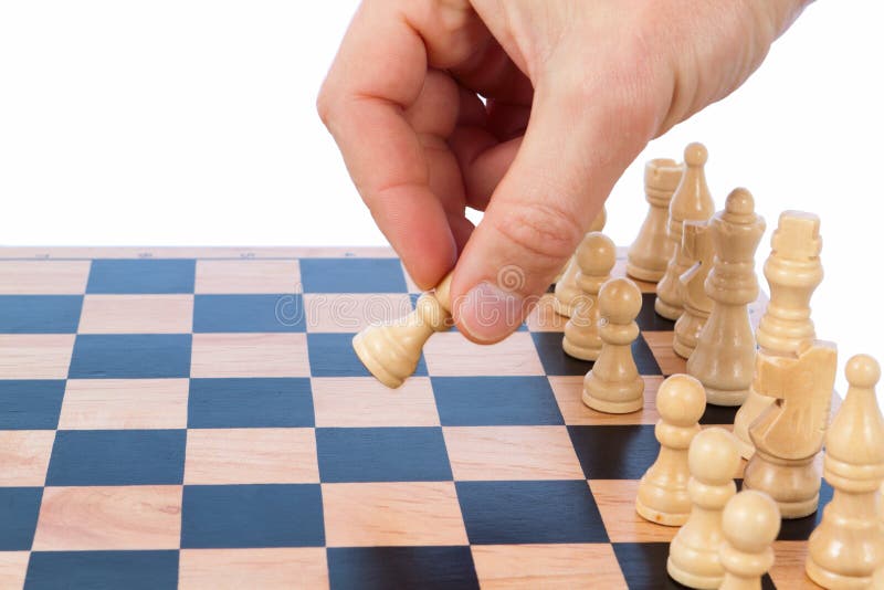 The best move stock photo. Image of chessboard, group - 6313892