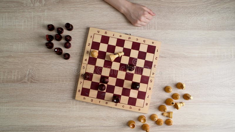 Chess Players Shaking Hands after Resignation Stock Video - Video of ...