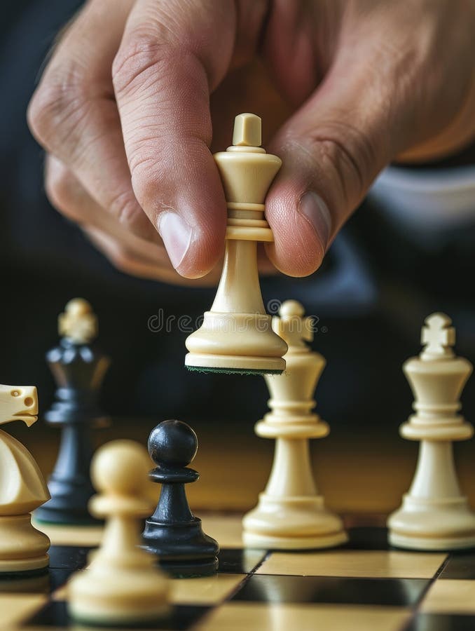 A Player& X27;s Hand is Captured in the Midst of a Decisive Chess Move ...