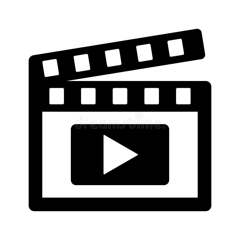 Player, Videography Icon. Black Vector Graphics Stock Vector ...