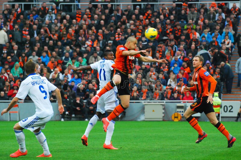 Players fighting of ball editorial stock image. Image of boots - 24237934