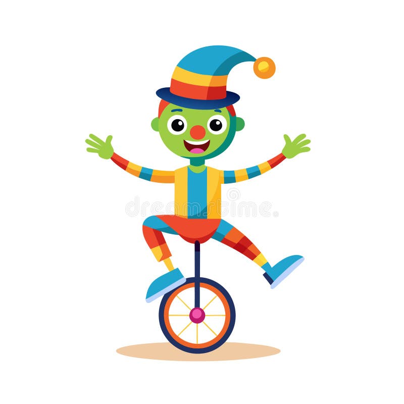 Playful Acrobat Creative Artwork Stock Vector - Illustration of style ...