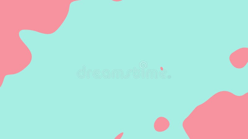 Playful Aqua Splash on Pink Background Stock Video - Video of design ...