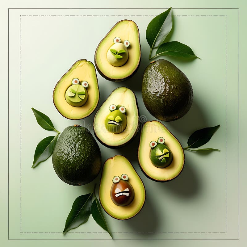 A Playful Array of Silly Monsters with Exaggerated, Comedic Facial ...