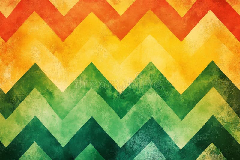 A Playful Background Featuring Zigzag Stripes in Bright, Bold Colors ...