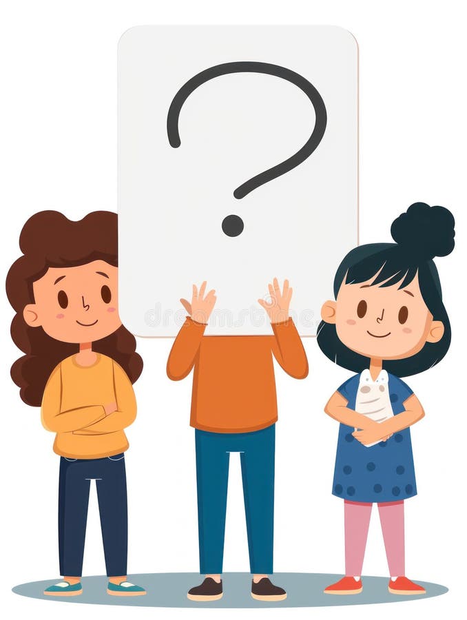 Kids Question Mark Stock Illustrations – 938 Kids Question Mark Stock ...
