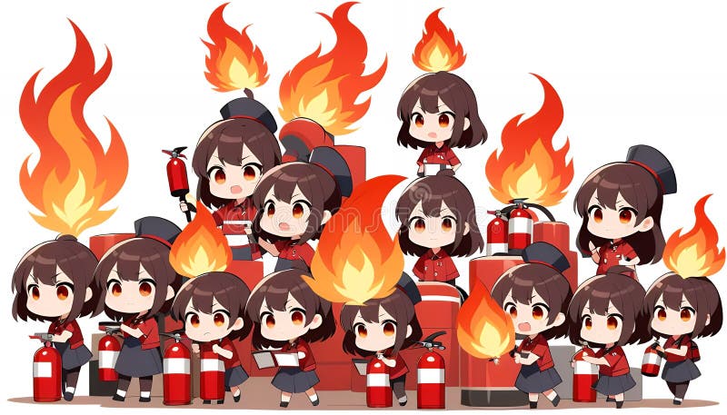 Multiple Chibi Style Characters Stock Illustrations – 14 Multiple Chibi ...