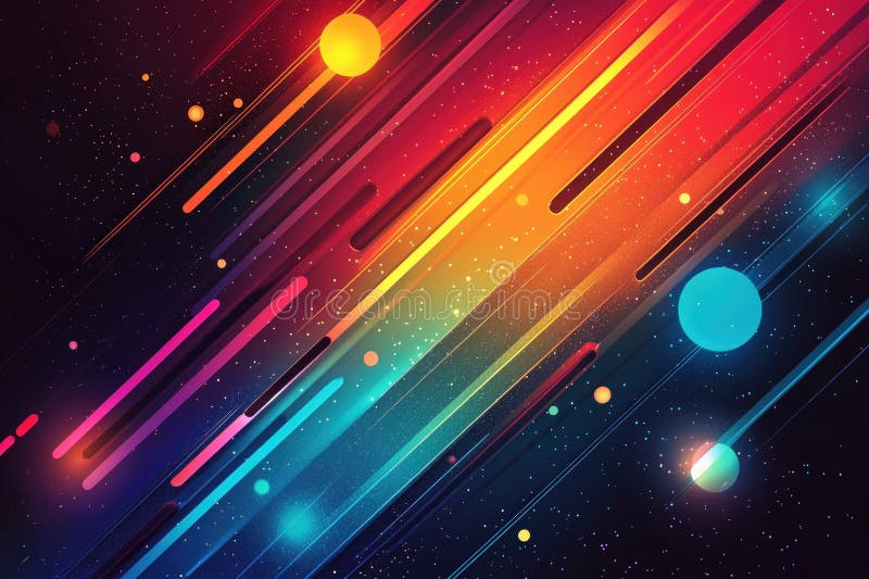 A Playful and Colorful Graphic Background Designed To Attract Attention ...