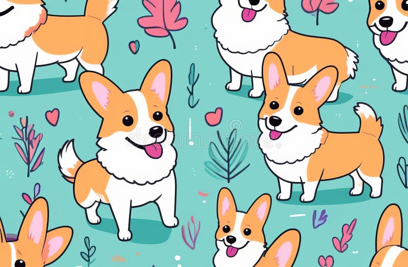 Corgi Patterns Stock Photos - Free & Royalty-Free Stock Photos from ...