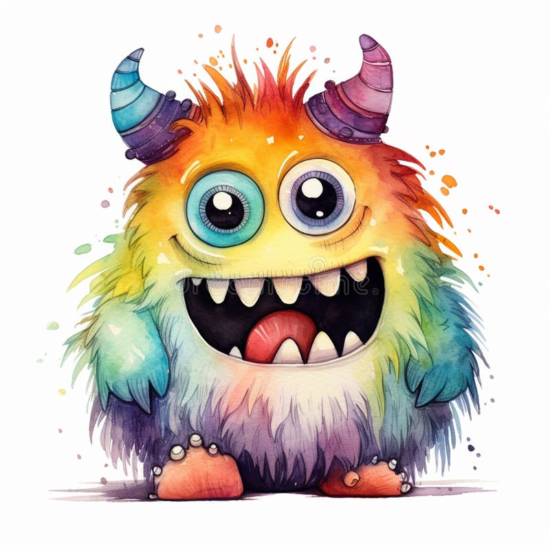 Playful Creature Fantasy Imaginative Adventure Stock Illustration ...