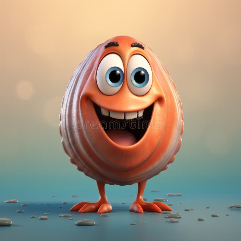 Animated Clam Eyes Stock Illustrations – 4 Animated Clam Eyes Stock ...