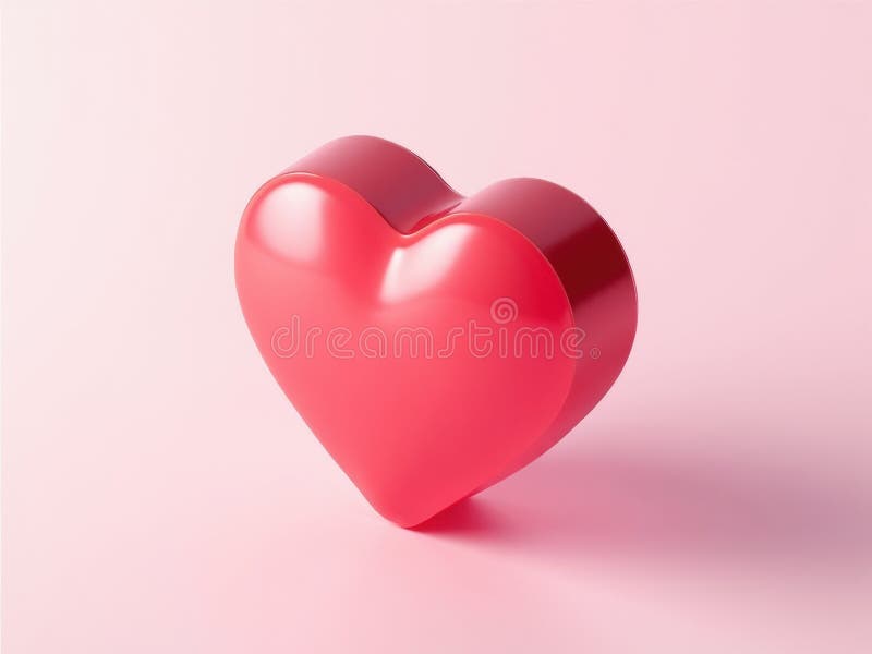 A Playful 3D Heart Like Button Icon with a Smooth Bounce Animation ...